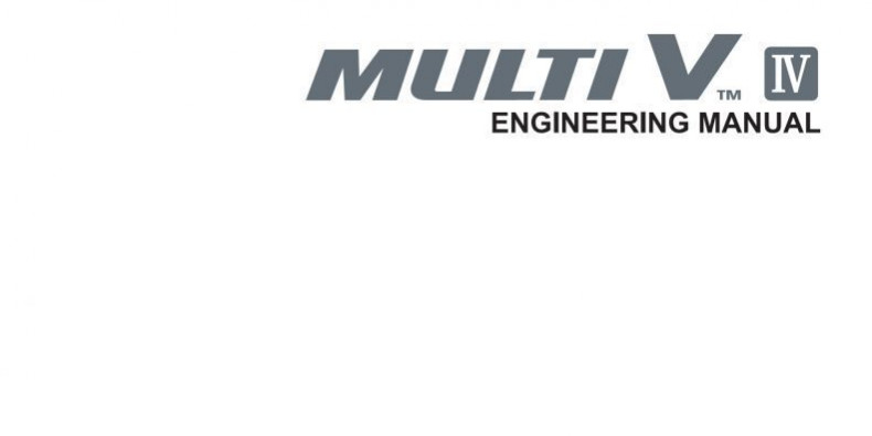 LG Multi V IV - Engineering Manual - HVAC Việt Nam